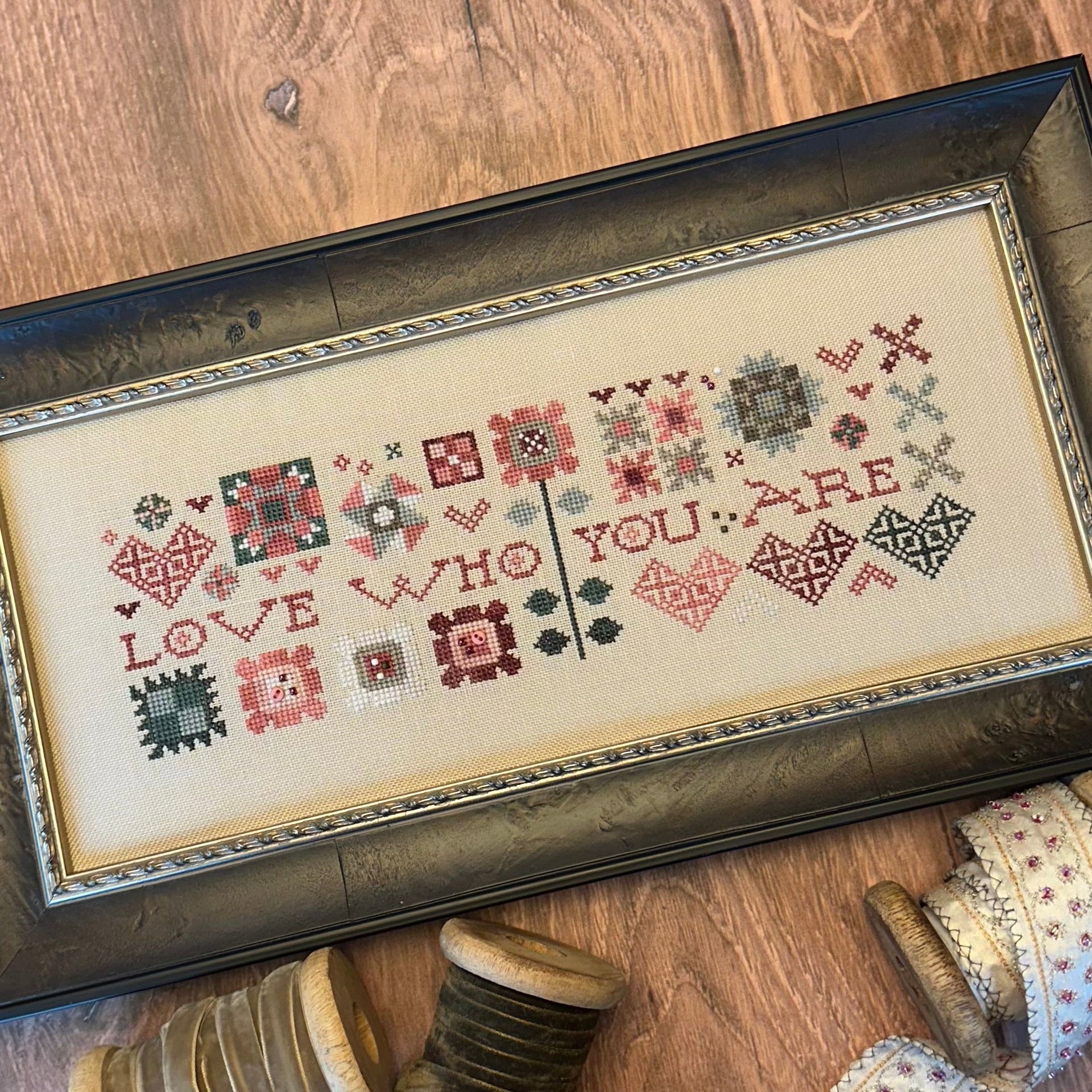 Heart in Hand Needleart