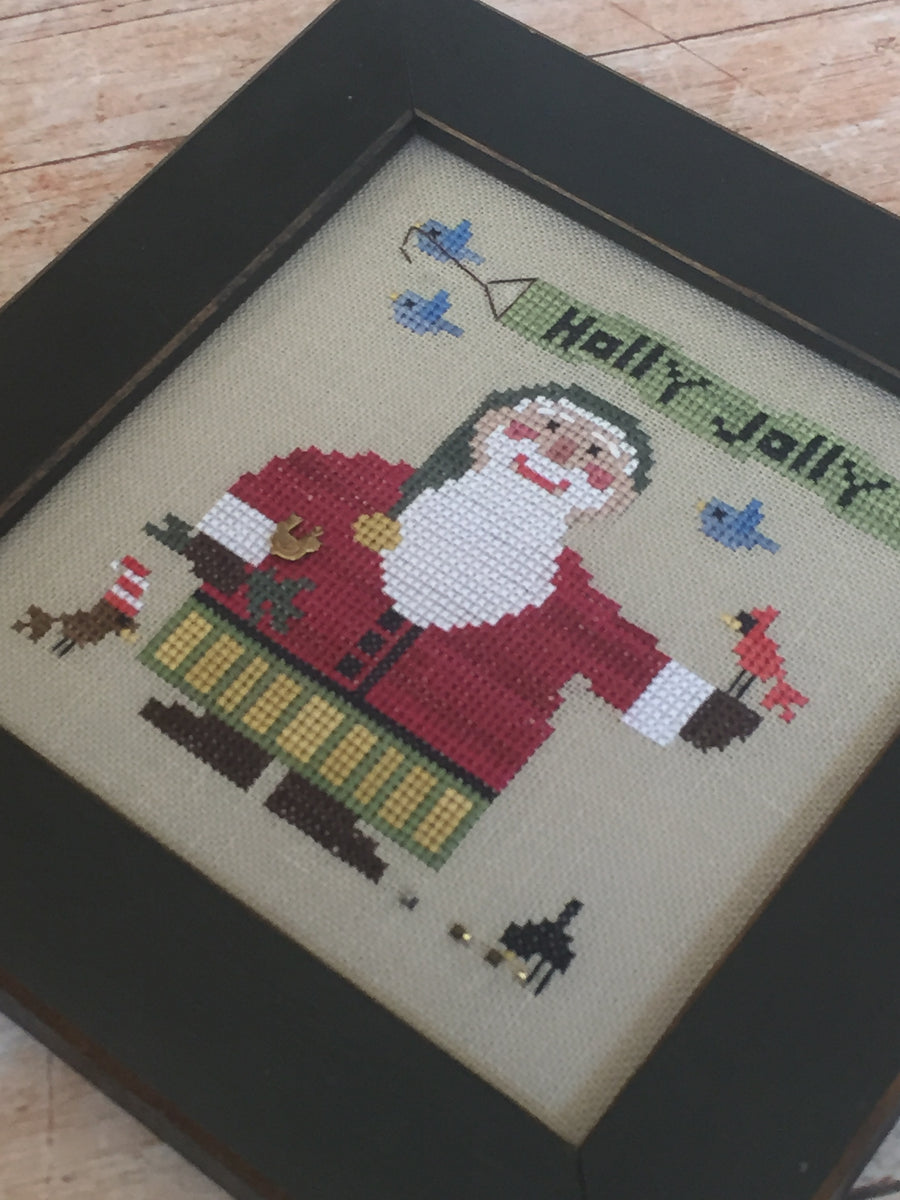 Wee Santas – Heart in Hand Needleart