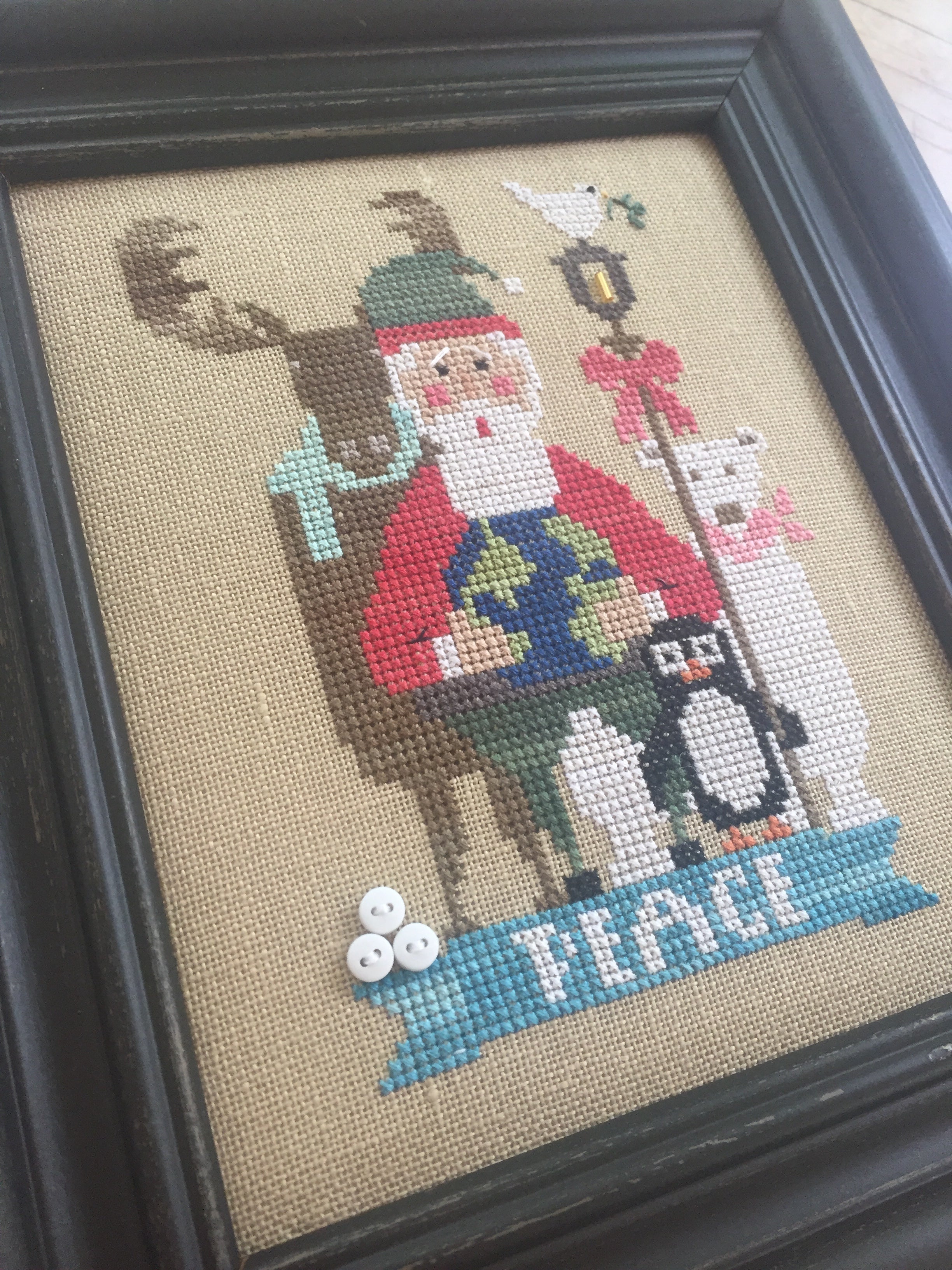 Wee One: Wee Santa 2014 – Heart in Hand Needleart