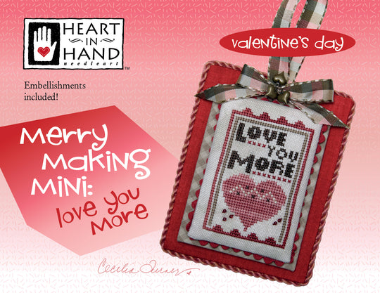 Merrymaking Minis – Heart in Hand Needleart