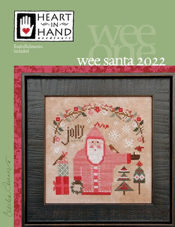 Wee One: Wee Santa 2022 – Heart in Hand Needleart